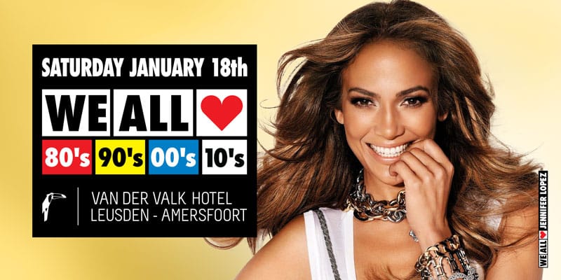 WE ALL LOVE 80's 90's 00's 10's: Altijd een top avond uit!